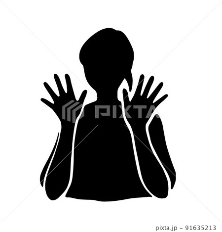Open Hands Silhouette