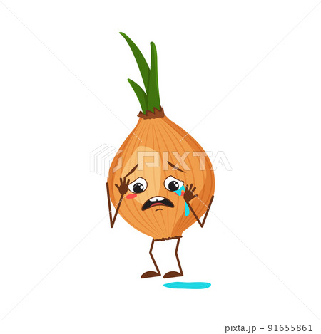 Crying Onion Cartoon