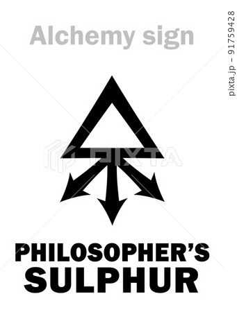 Sulfur Symbol Tattoo