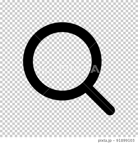 Search mark icon - Stock Illustration [91899103] - PIXTA