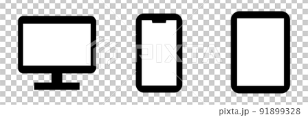 Device mark icon - Stock Illustration [91899328] - PIXTA