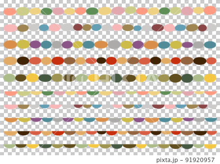 Colorful and simple decorative ruled lines with... - Stock Illustration ...