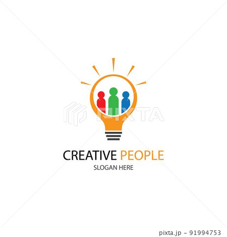 Creative people vector icon illustration designのイラスト素材 [91994753] - PIXTA