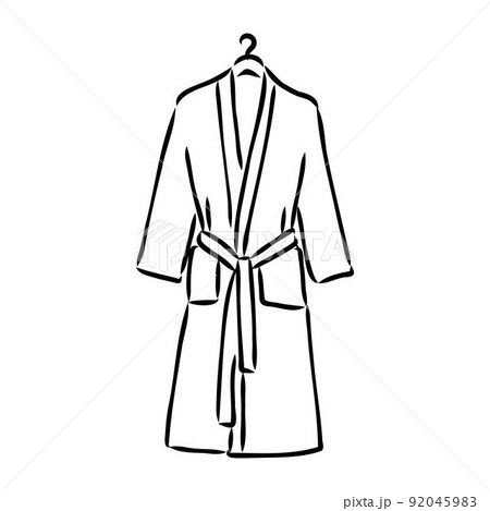 Bathrobe Drawing
