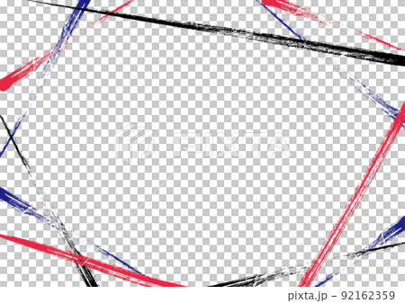 Blurred line abstract background / frame - Stock Illustration [92162359 ...
