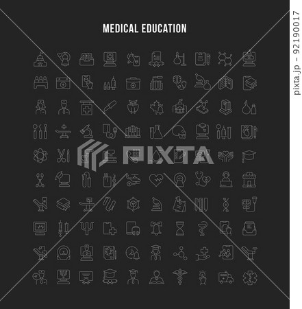 Medical Education Icons
