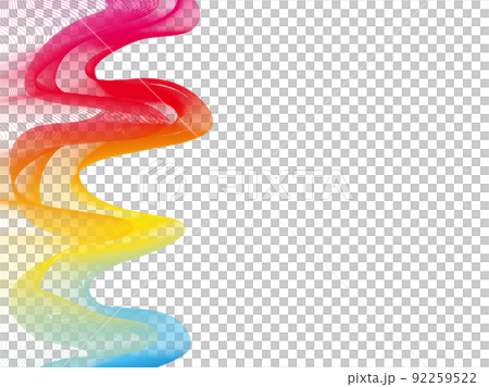 Colorful, iridescent, background, line drawing - Stock Illustration ...