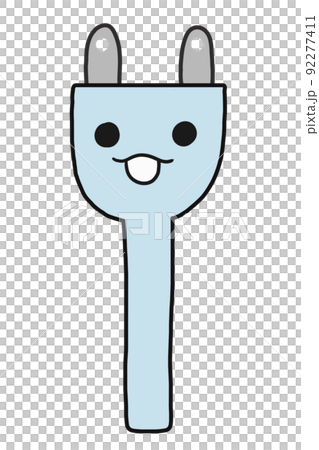 Illustration of one smiley outlet - Stock Illustration [92277411] - PIXTA