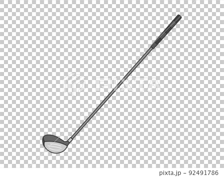 Golf club driver illustration - Stock Illustration [92491786] - PIXTA