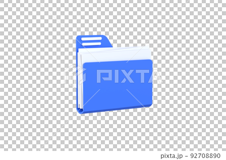 Folder icon. Open folder icon. Folder with... - Stock Illustration ...