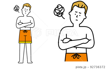 Boy Putting On Deodorant Clip Art