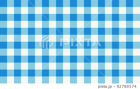 Vector seamless illustration of blue squares.のイラスト素材 [92760574] - PIXTA