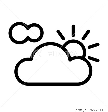 Mostly Cloudy Symbol