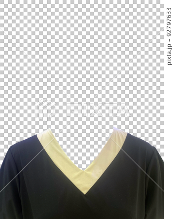 Female upper body, ID photo, composite - Stock Illustration [92797633 ...