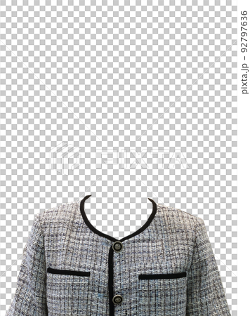 Female upper body, ID photo, composite - Stock Illustration [92797636 ...