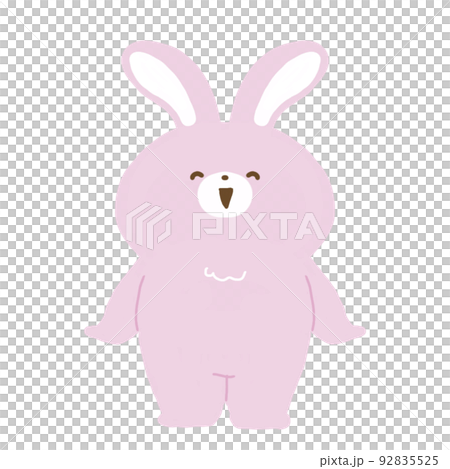 Usagi-san Front 2 - Stock Illustration [92835525] - PIXTA