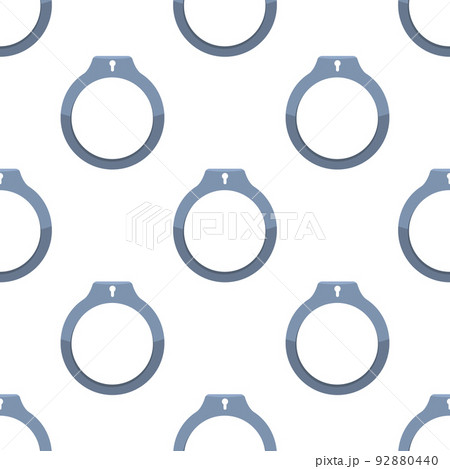 Handcuff seamless pattern for your background.のイラスト素材 [92880440] - PIXTA