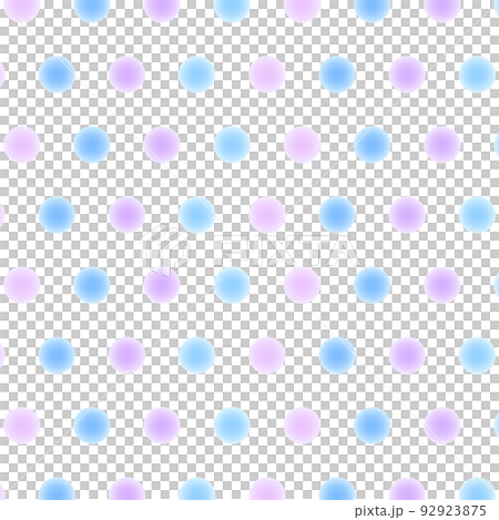 Simple and fluffy polka dot pattern illustration - Stock Illustration ...