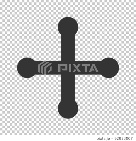 Black plus sign: Addition - Stock Illustration [92953007] - PIXTA