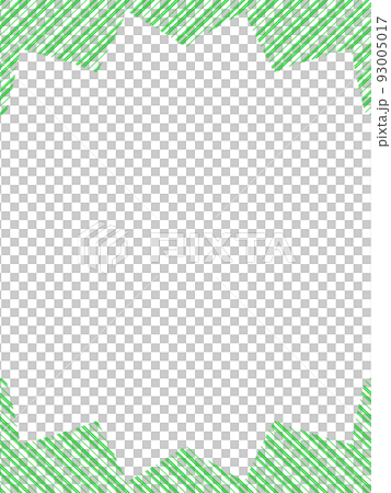 Green striped simple background frame vertical - Stock Illustration ...