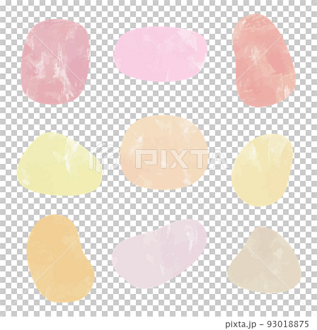 Abstract shape illustration material... - Stock Illustration [93018875 ...