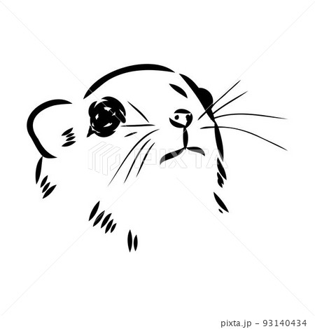 illustration vector hand draw doodles of flying...のイラスト素材 [93140434 ...