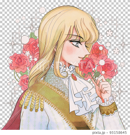 A beautiful prince image illustration that... - Stock Illustration ...