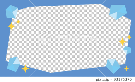 Enclosing frame like studded with jewels - Stock Illustration [93175370 ...