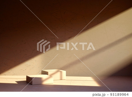 Cosmetic product presentation with shadows and...のイラスト素材 [93189964] - PIXTA