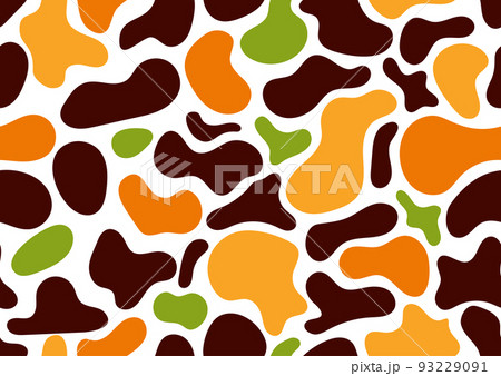 Wild animal grain endless spot texture seamless...のイラスト素材 [93229091 ...