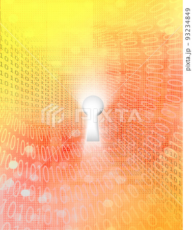 Binary Keyholeのイラスト素材 [93234849] - PIXTA