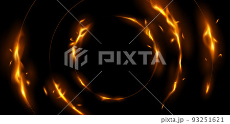virtual flame design vector illustrationのイラスト素材 [93251621] - PIXTA