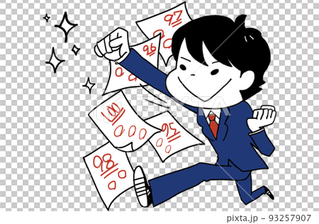 high test score - Stock Illustration [93257907] - PIXTA