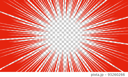 Red concentrated line vector material - Stock Illustration [93260266 ...