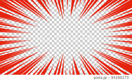 Red concentrated line vector material - Stock Illustration [93260273 ...