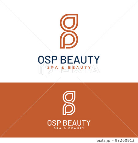 O S P OSP Letter Monogram Logo Design Templateのイラスト素材 [93260912] - PIXTA