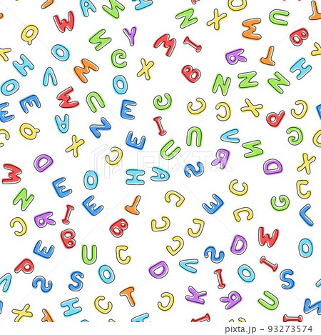 Vector illustration. Seamless pattern of...のイラスト素材 [93273574] - PIXTA