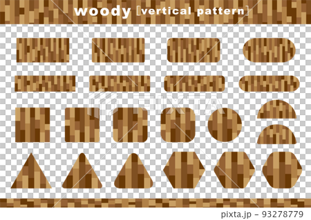 wooden woody paint icon decoration vector label... - Stock Illustration ...