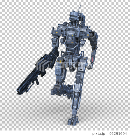Battle robot - Stock Illustration [93291694] - PIXTA