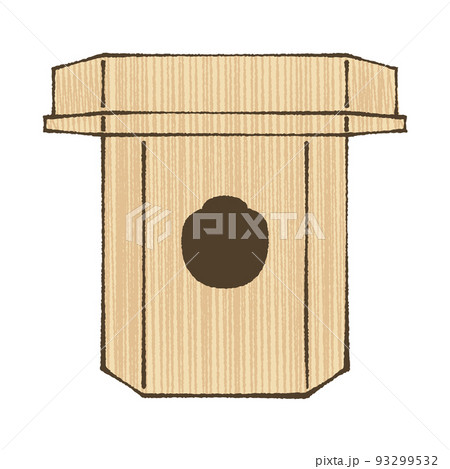 神具・三方の手書き風イラストのイラスト素材 [93299532] - PIXTA