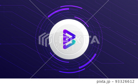 Bitgert (BRISE) coin cryptocurrency concept...のイラスト素材 [93326612] - PIXTA
