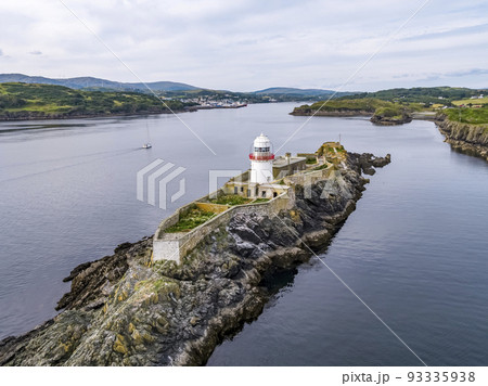 Aerial of the Rotten Island Lighthouse with...の写真素材 [93335938] - PIXTA