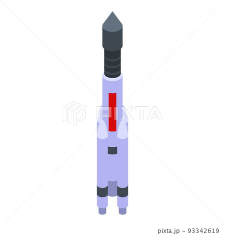 Missile icon, isometric styleのイラスト素材 [93342619] - PIXTA