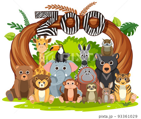 Zoo Animals Cartoon