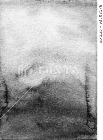 Watercolor black and white gradient background...のイラスト素材 [93508176] - PIXTA
