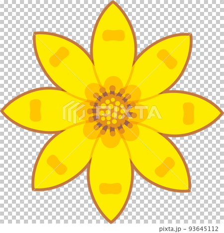 Adey abeba Ethiopian flower - Stock Illustration [93645112] - PIXTA