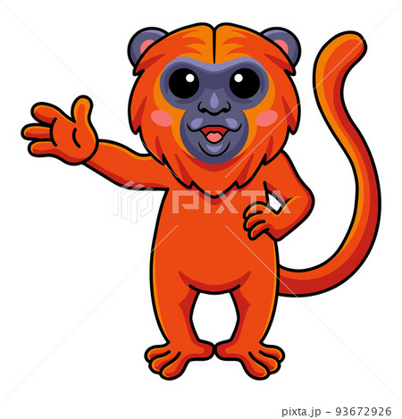 Waving Monkey Animation