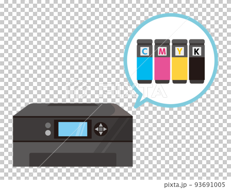 Printer ink cartridge vector illustration - Stock Illustration ...