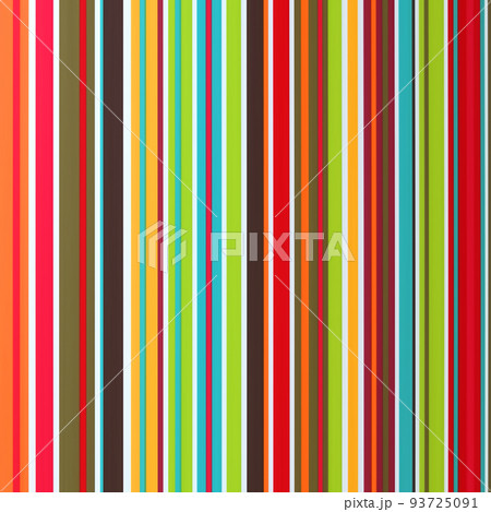 Vibrant color stripes. Abstract graphic...のイラスト素材 [93725091] - PIXTA