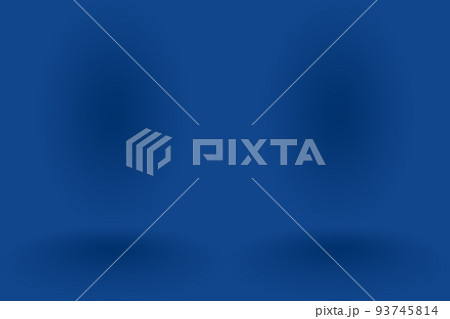 Gradient Blue abstract background. Smooth Dark...のイラスト素材 [93745814] - PIXTA